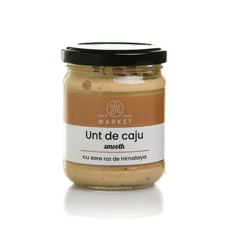 Unt de caju usor sarat cu sare roz 170g